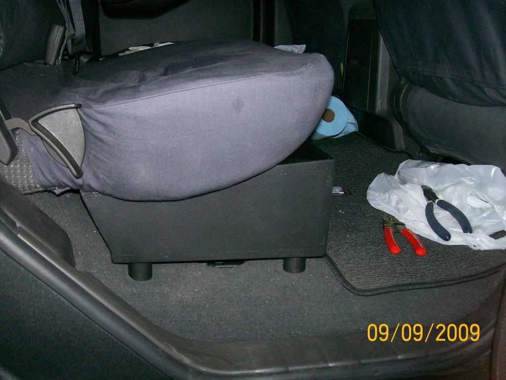 10" subwoofer enclosure build | Nissan Frontier Forum